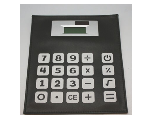 Monogrammed Solar-Powered Calculator Mouse Mat WXFYQ-OXWPO